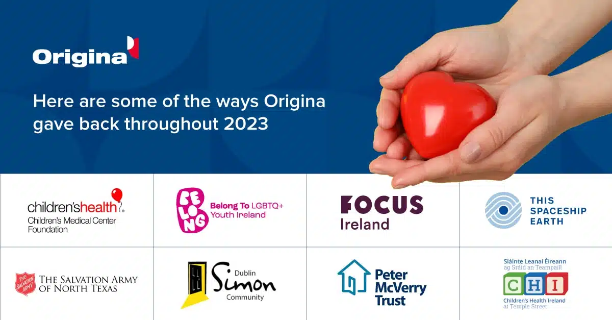 Empowering Communities: A Year of Giving Back with Origina - Origina