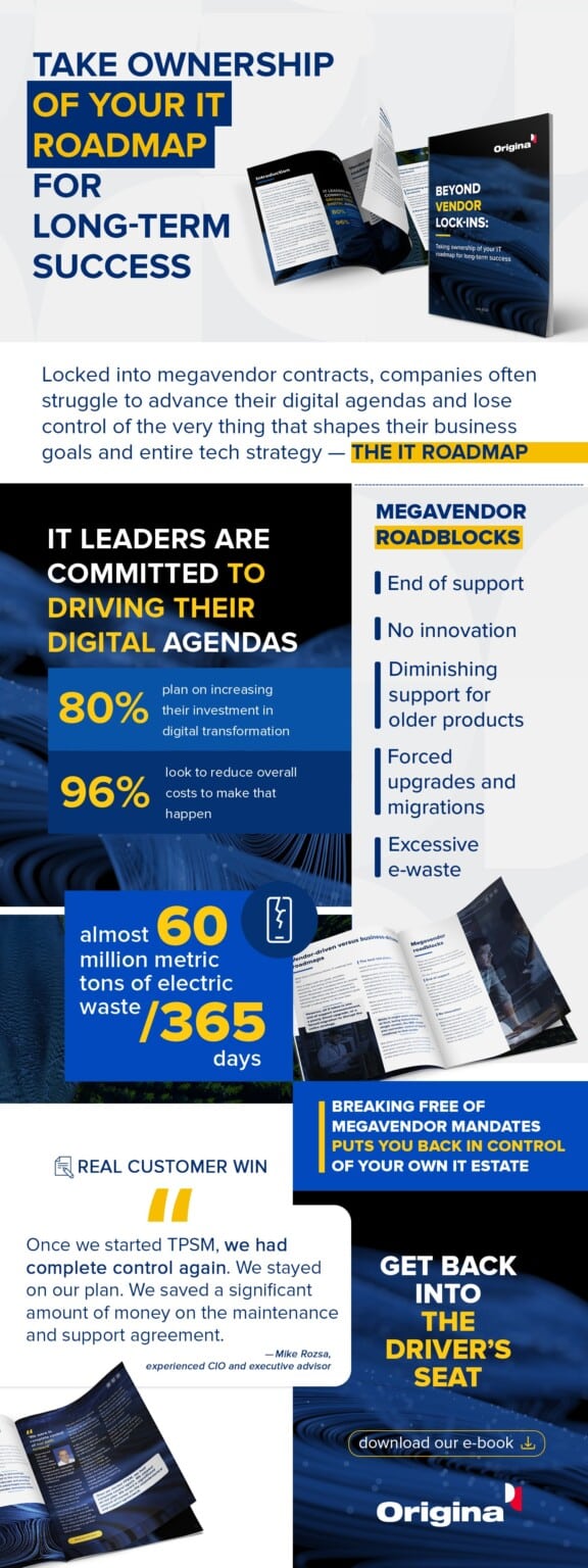 Take Ownership of your IT Roadmap Infographic - Origina